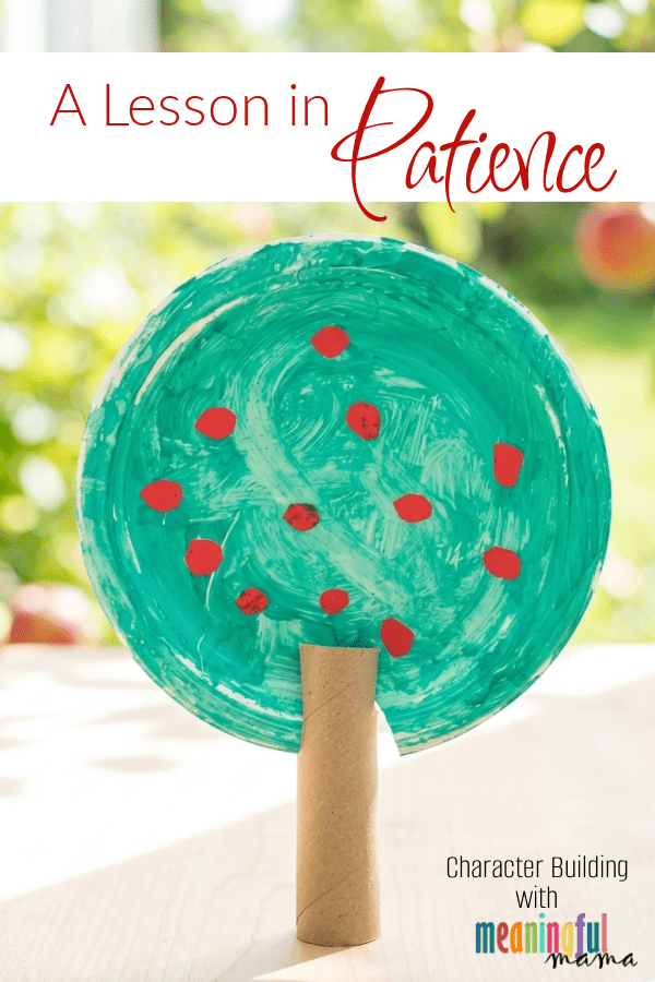 Apple Tree Craft and Story Teaches Patience