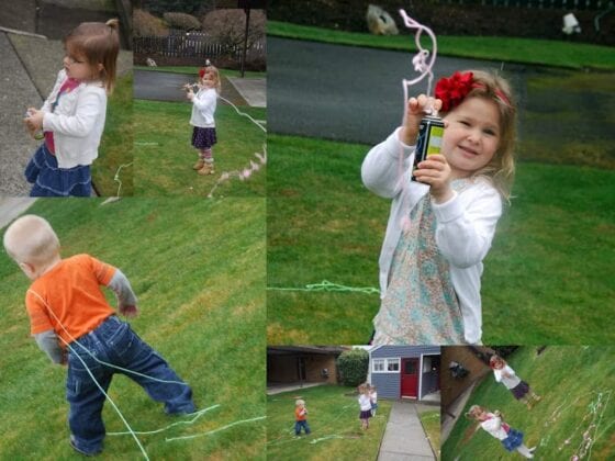Day #89 - Silly String Fight