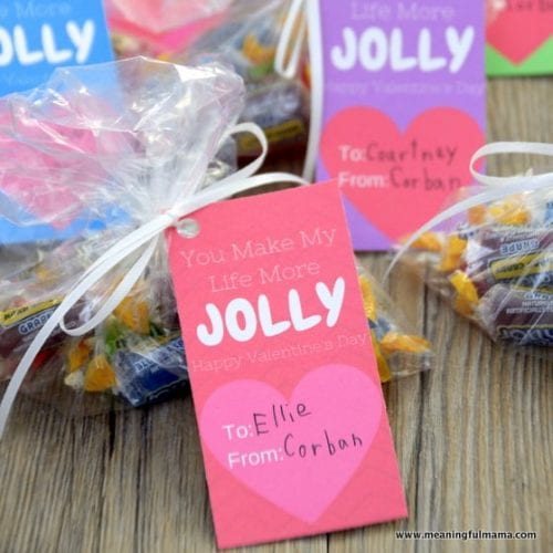 Jolly Rancher Valentine Printable