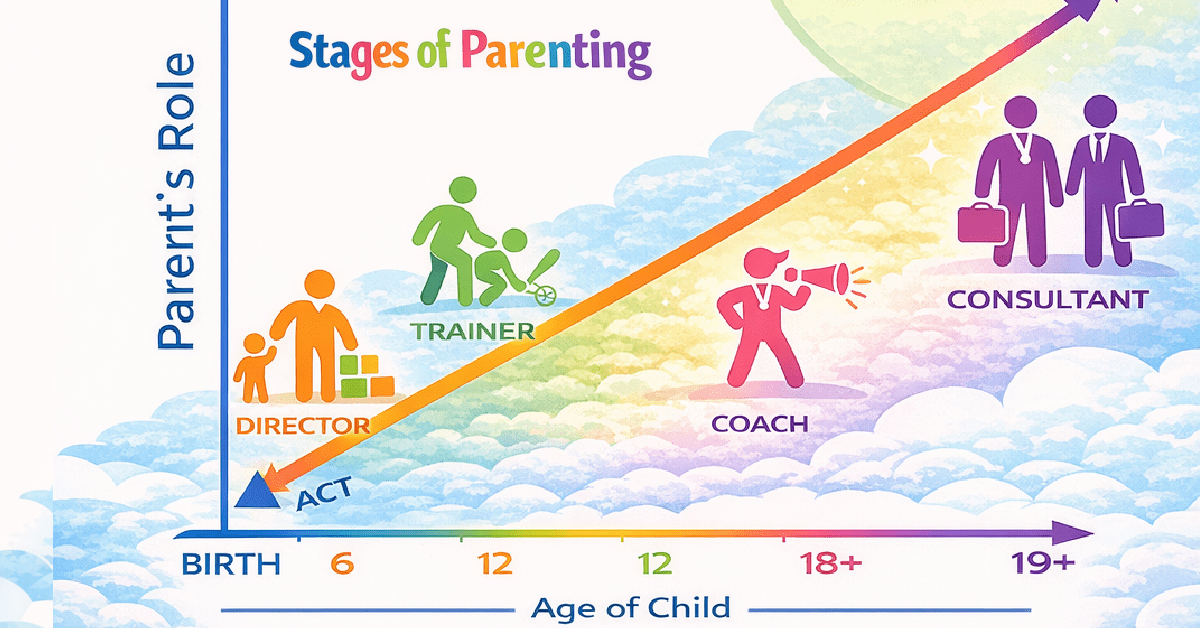 The Four Stages of Parenting
